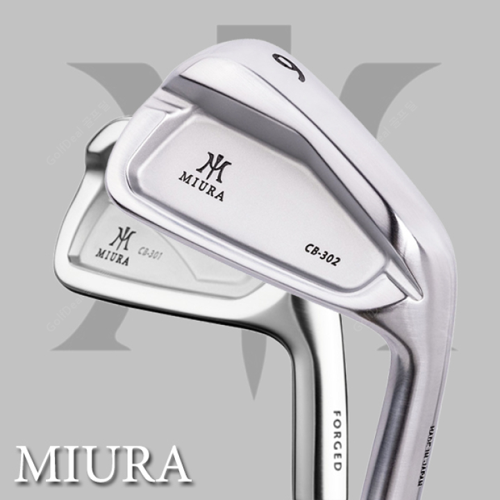 [골프딜] 미우라 CB302 5-P(6아이언)+스틸파이버 Premiere 샤프트 - 상품정보