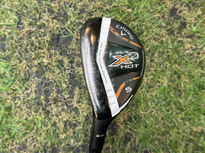 [골프딜] [중고] 좌타) 왼손 캘러웨이 X2HOT 5번 25도 6R강도 중고 유틸리티 - 상품정보