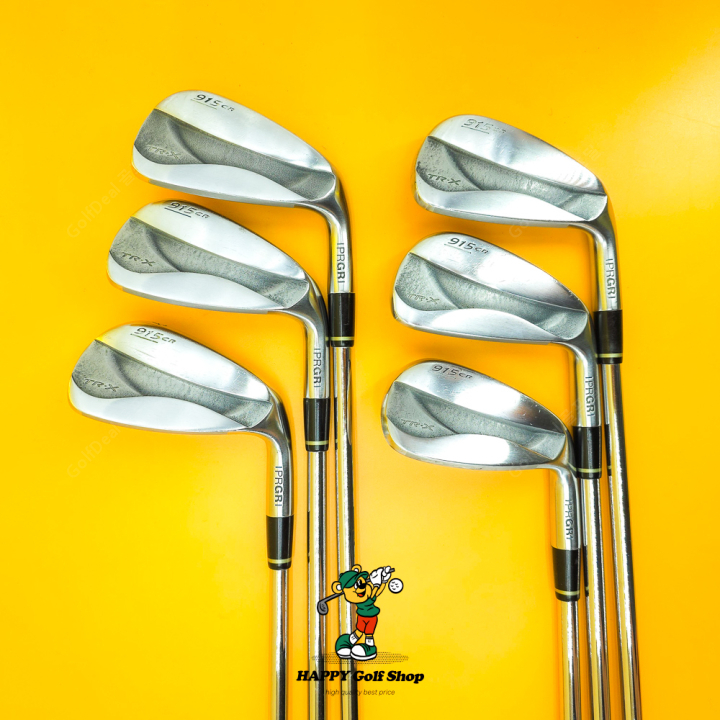 [골프딜] [중고] PRGR 프로기어 TR-X 915 CR 아이언세트 6개 5~9,P 경량스틸 SR 강도 중고 - 상품정보