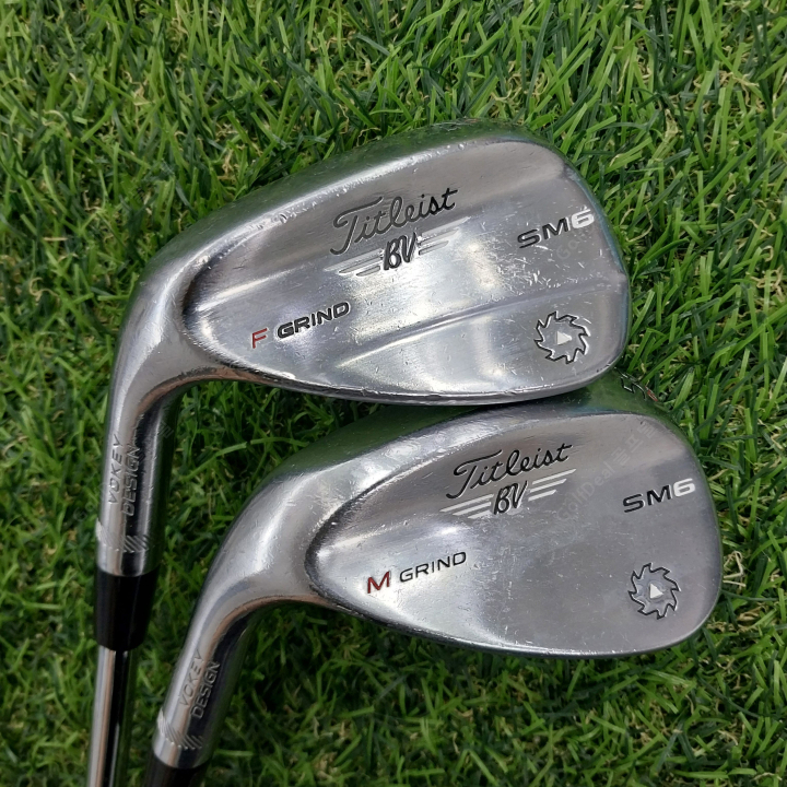 [골프딜] [중고] (좌타) 타이틀리스트 보키 SM6 중고 웨지 세트 52도 56도 S200 웨지플렉스 - 상품정보